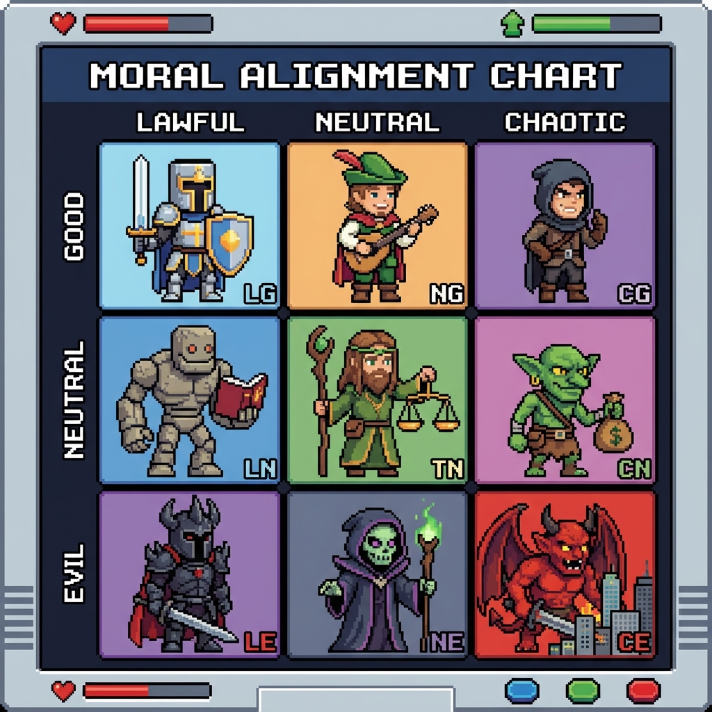 Sen Hangi Taraftasın? Moral Alignment (Ahlaki Yönelim) Nedir?
